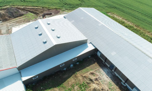 Mafrel : 1 bâtiment POULAILLER TYPE REPRO volière